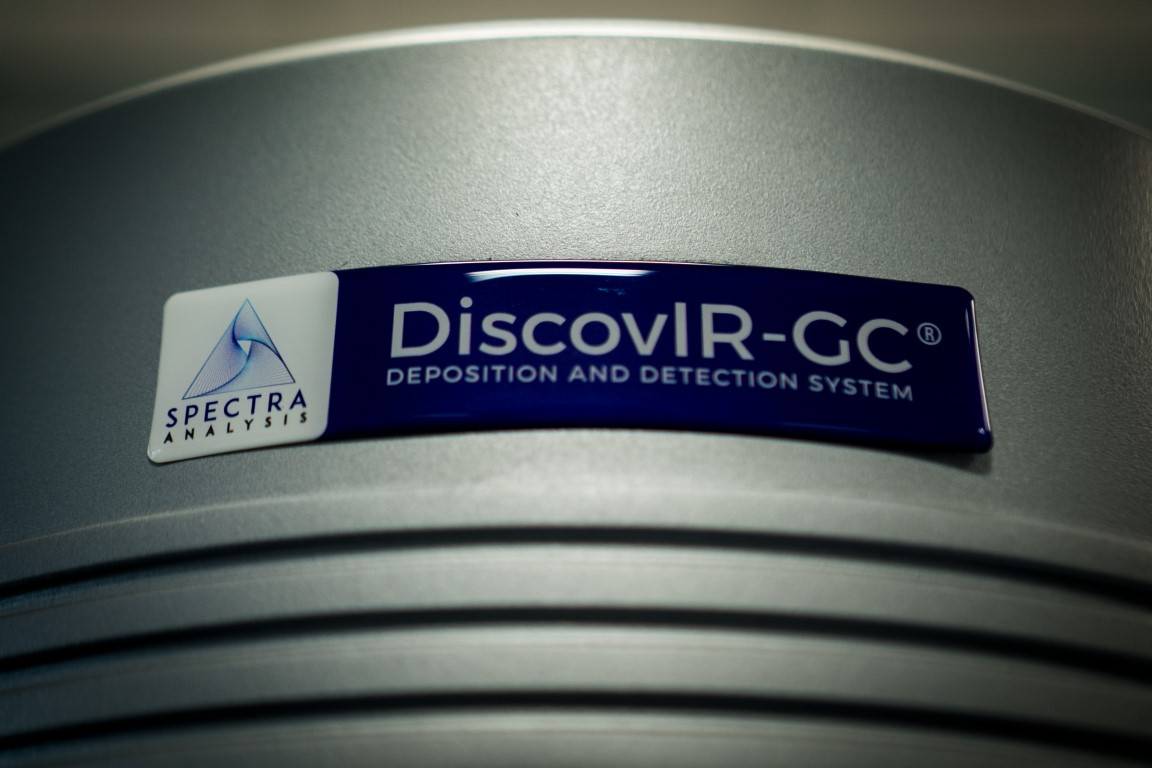 Spectra Analysis - DiscovIR-GC Chromatogram GPC-IR Spectroscopy